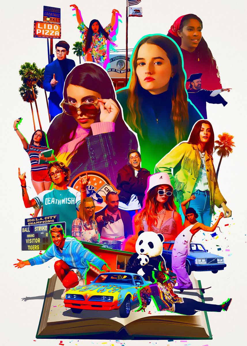 'Booksmart' Poster, picture, metal print, paint by SeeMyArt | Displate