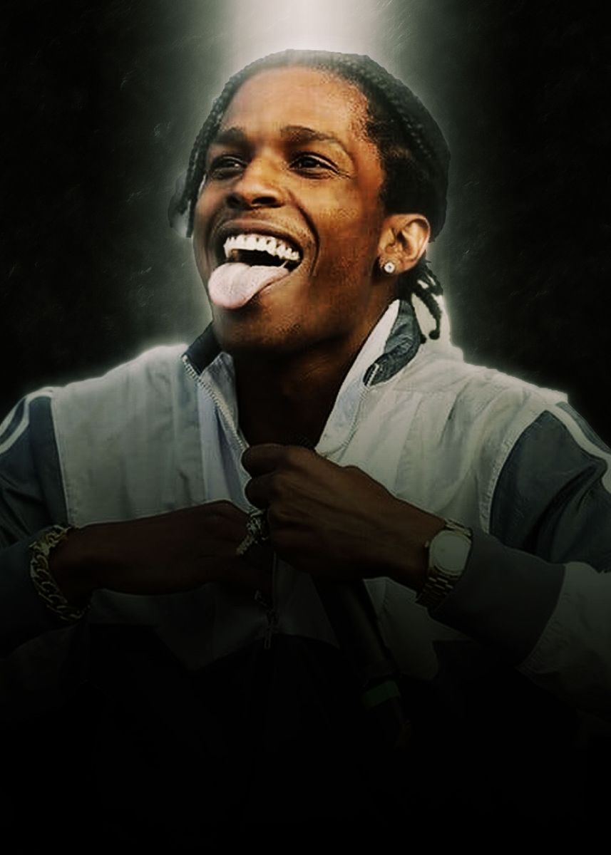 'Asap Rocky' Poster by chynna getty | Displate