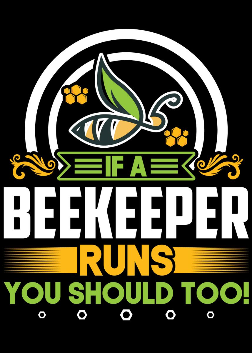 'Beekeeper Bees' Poster by Alexander Roose | Displate