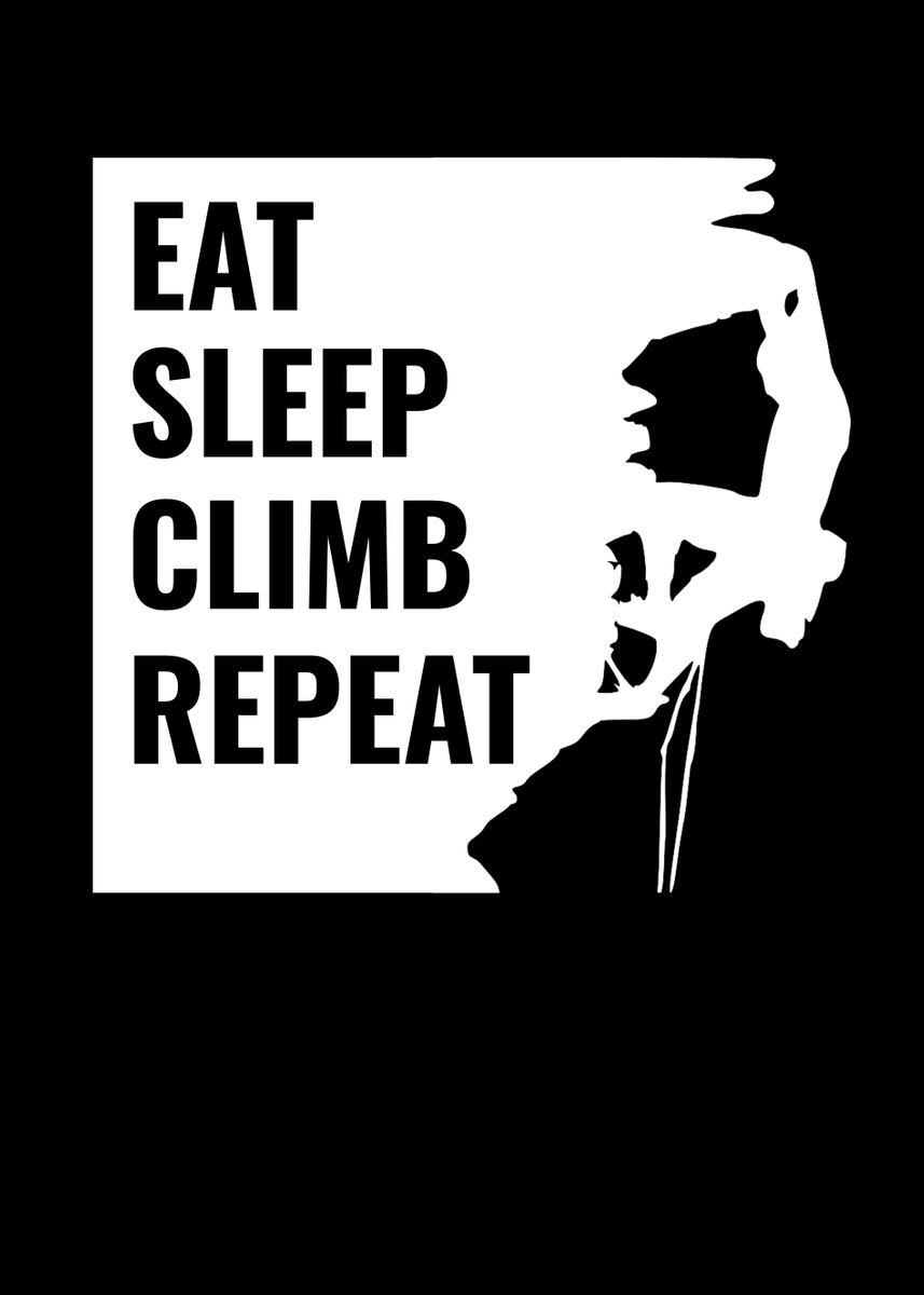 'Climbing' Poster, picture, metal print, paint by Shiva121 | Displate