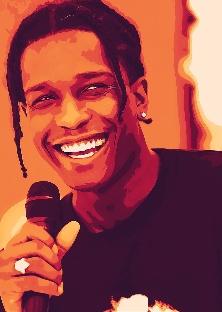 'Asap Rocky' Poster by chynna getty | Displate
