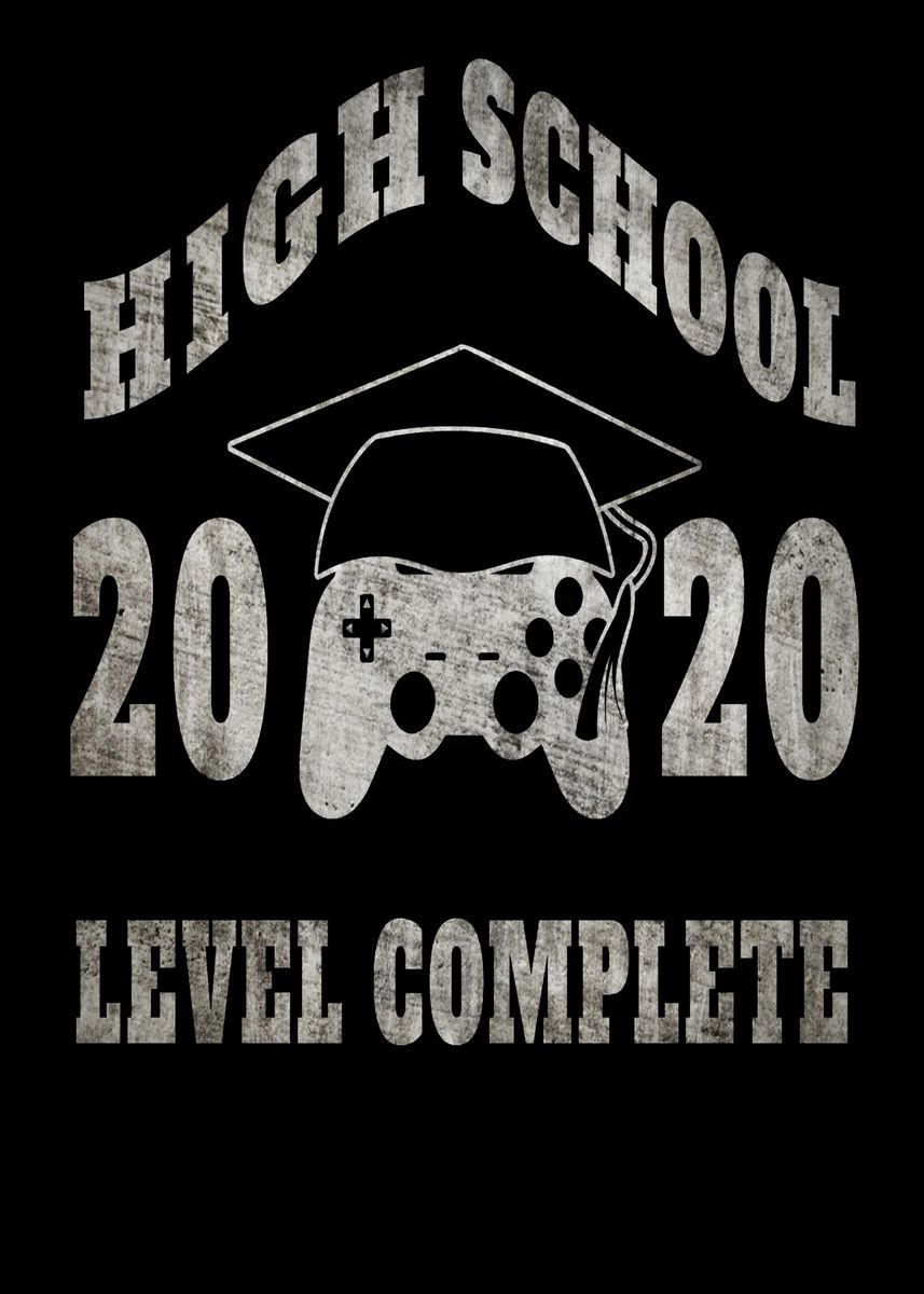 'High School 2020 Abi' Poster by sytacdesign | Displate