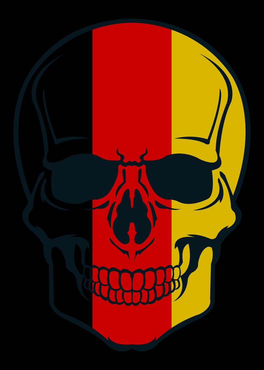 'Graphics Flag Skull' Poster by John DonJoe | Displate