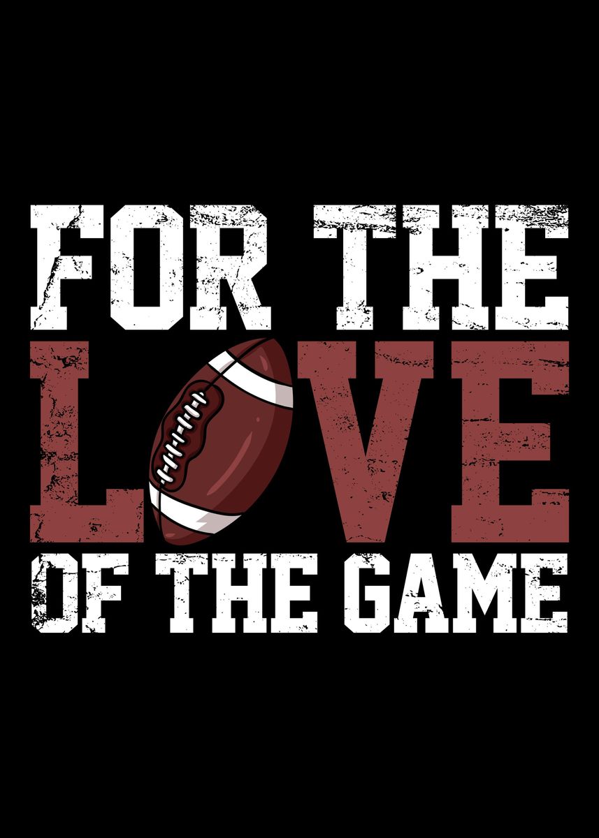 'Football' Poster, picture, metal print, paint by BLVCKPLATE | Displate