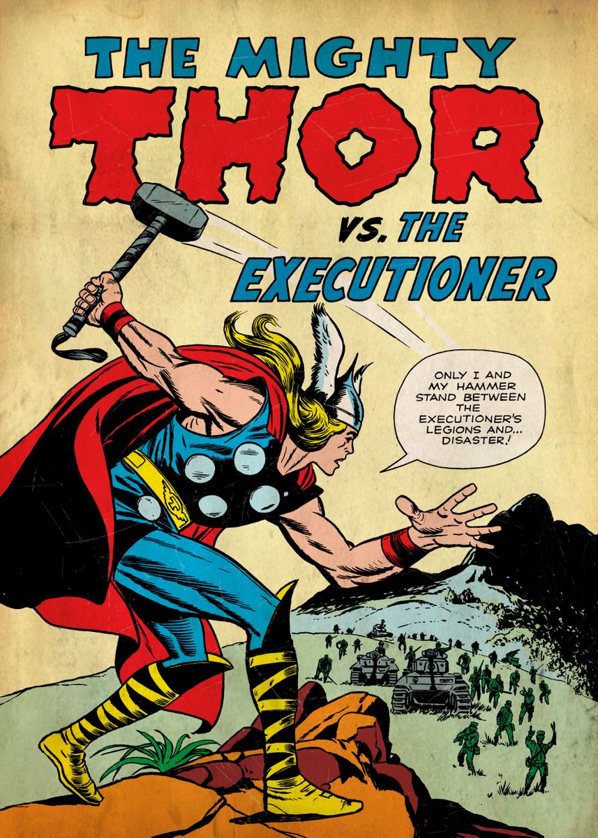 'Mighty' Poster by Marvel | Displate