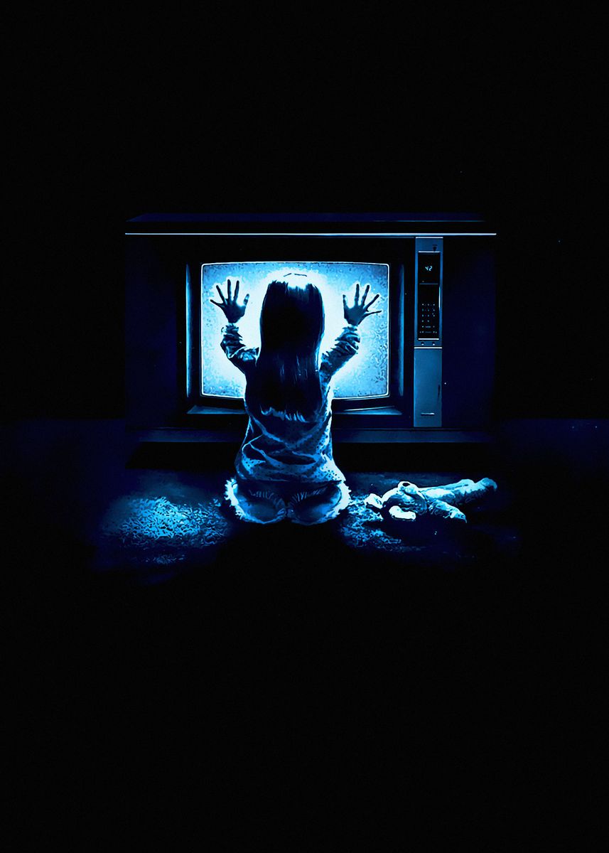 'Poltergeist' Poster, picture, metal print, paint by SeeMyArt | Displate