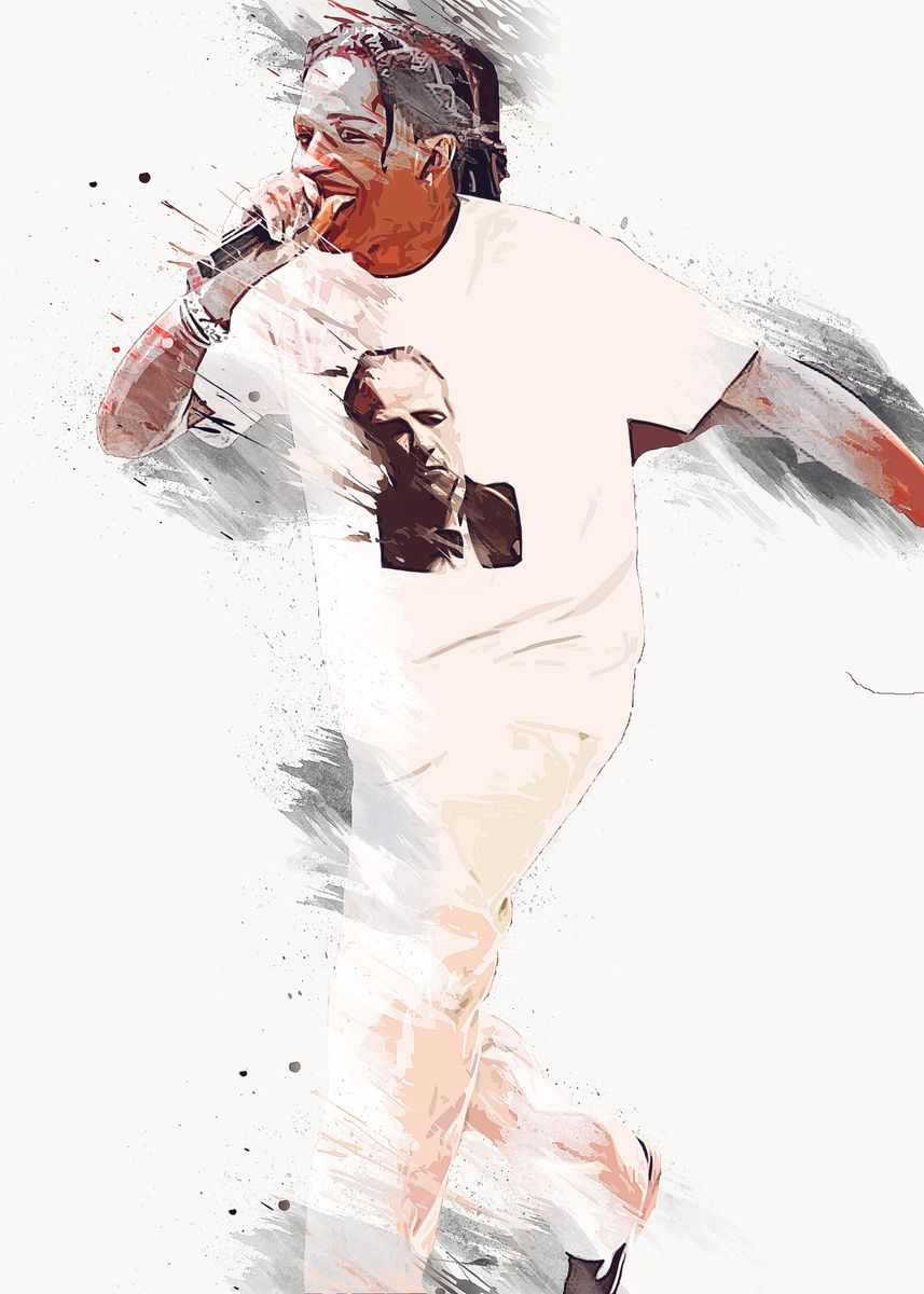 'Asap Rocky' Poster, picture, metal print, paint by chynna getty | Displate