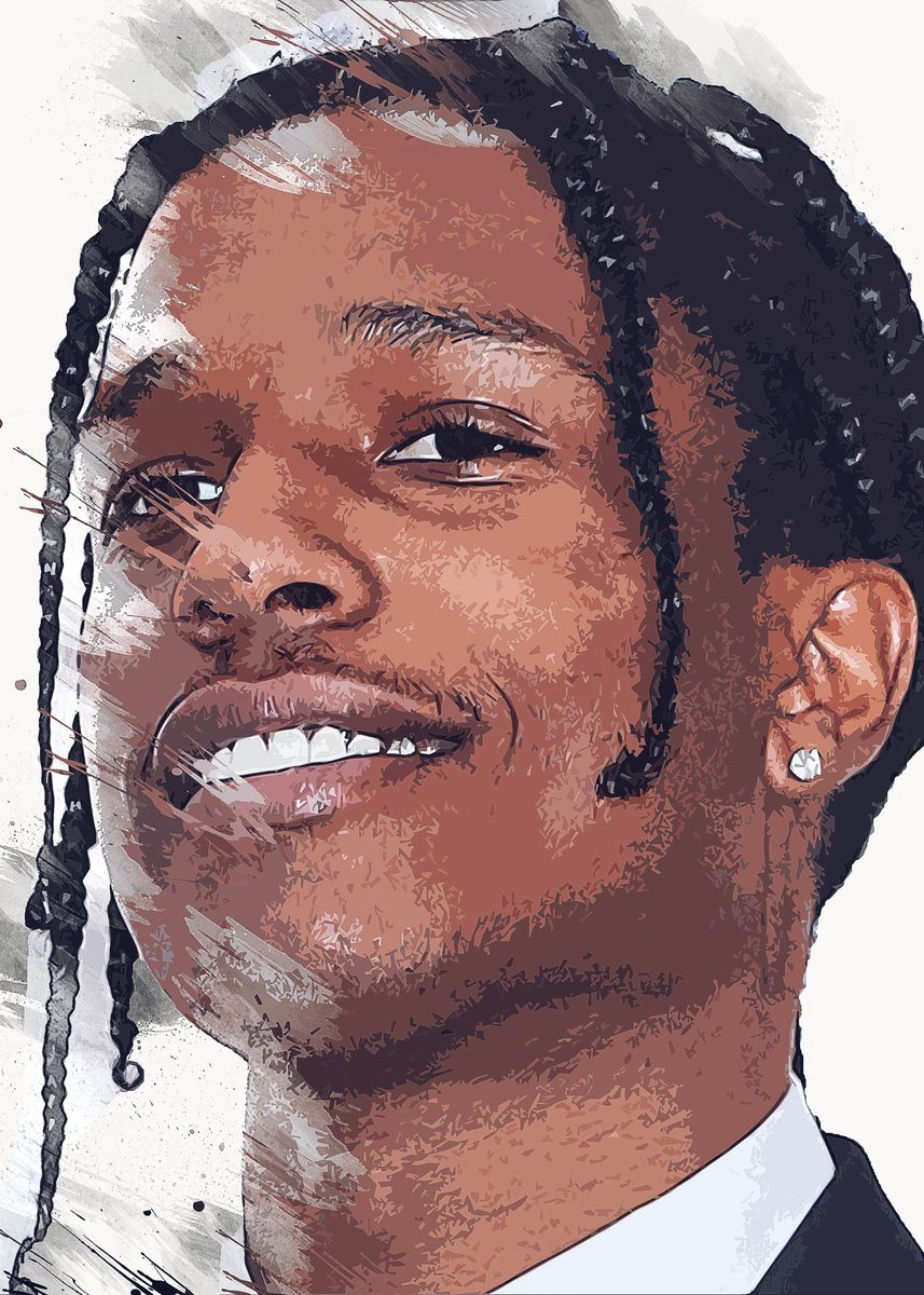 'Asap Rocky' Poster by chynna getty | Displate