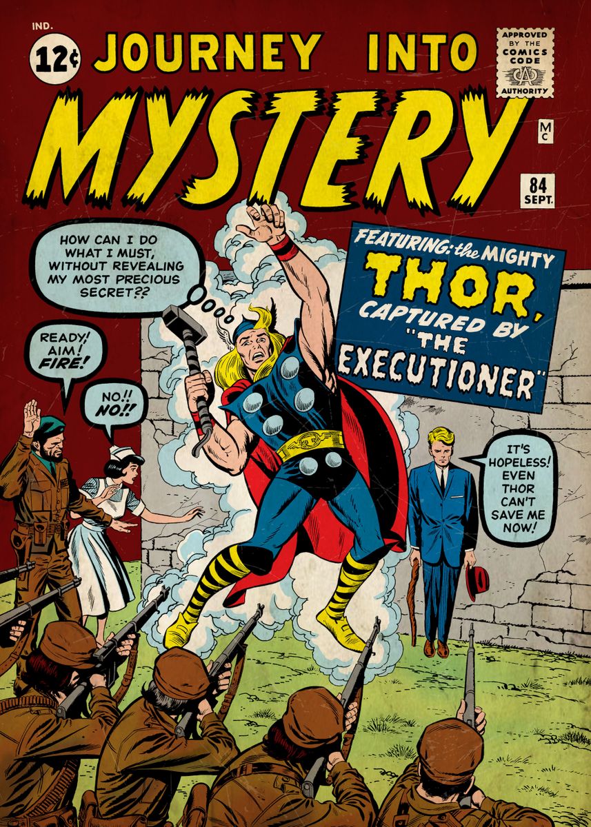 'Captured' Poster, picture, metal print, paint by Marvel | Displate