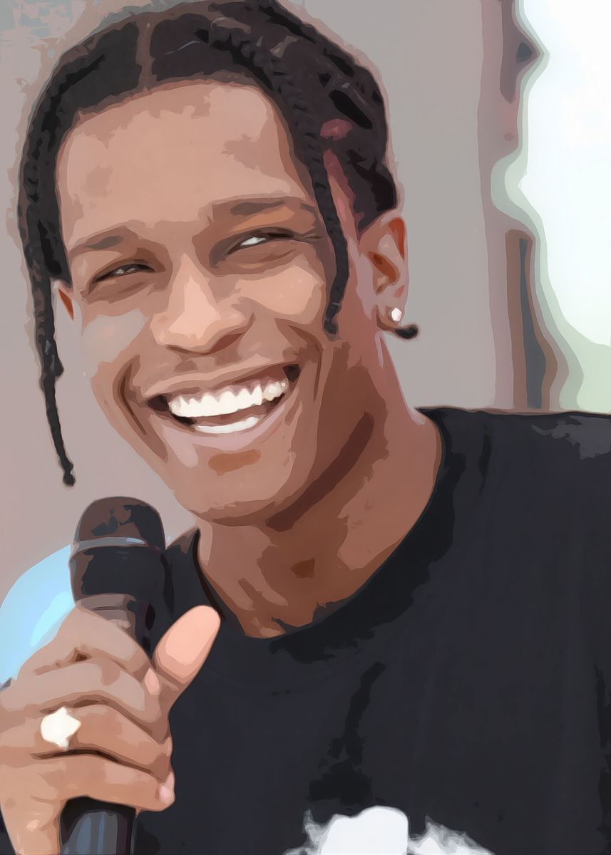 'Asap Rocky' Poster by chynna getty | Displate
