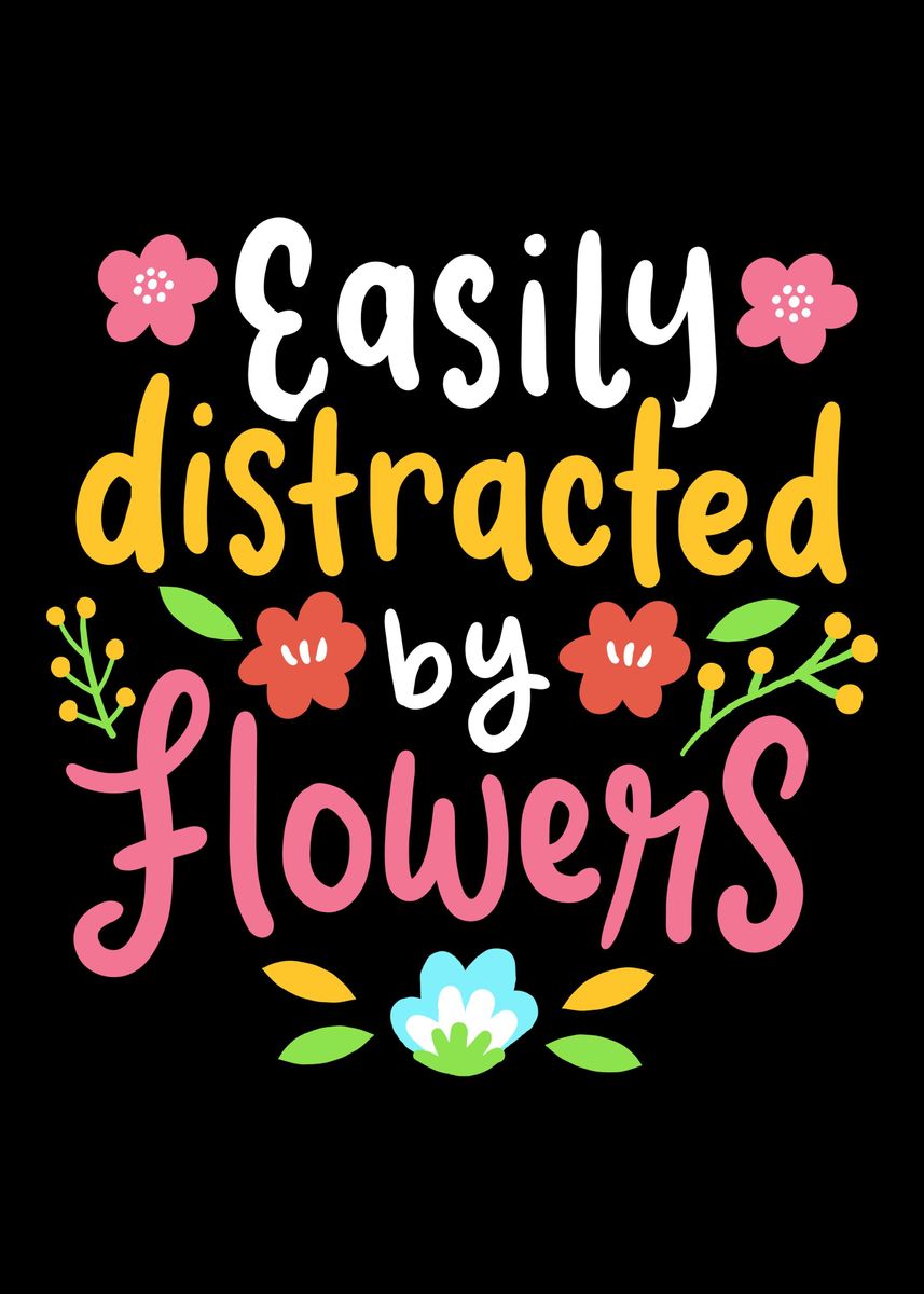 'Flowers Gardener Gardening' Poster, picture, metal print, paint by ...