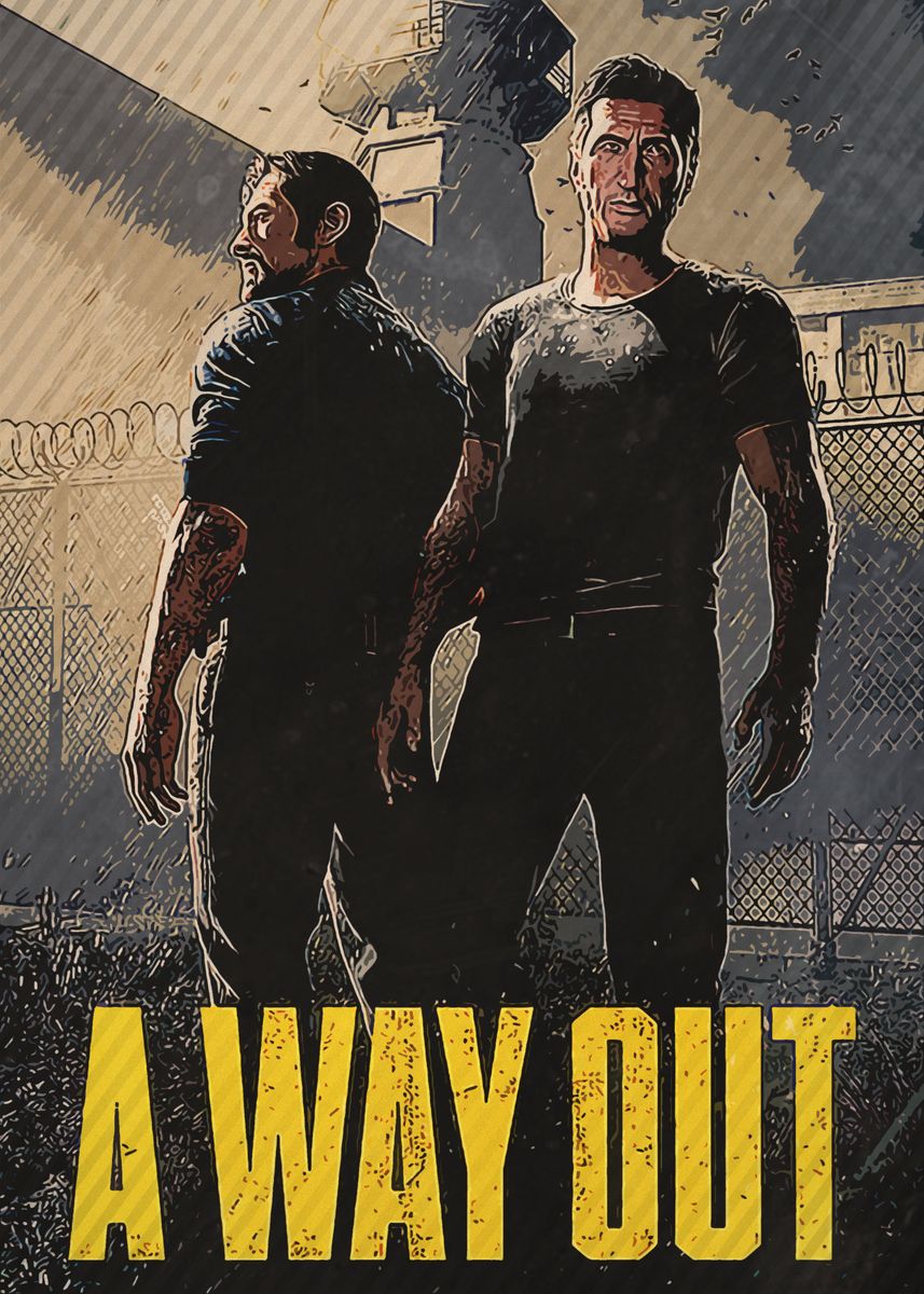 'A Way Out' Poster, picture, metal print, paint by Rian setiadi | Displate