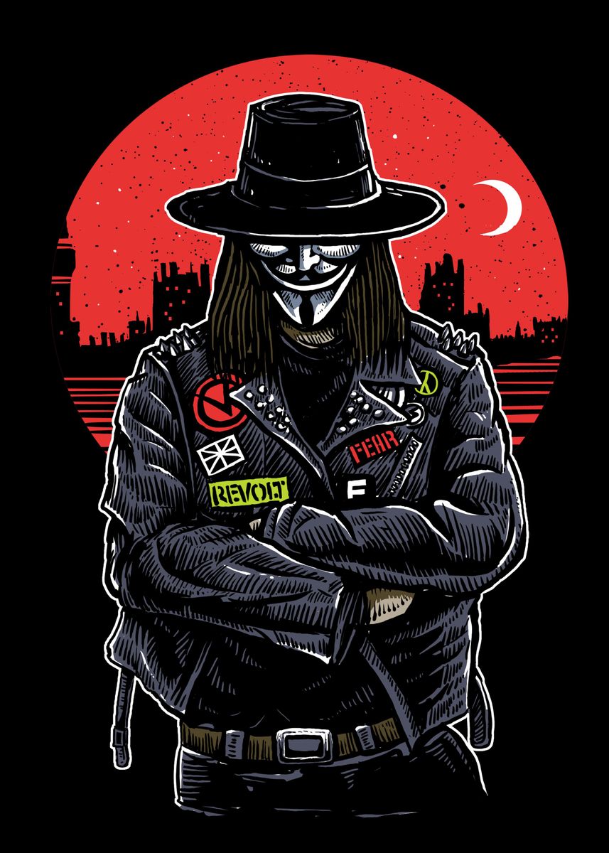 'Vendetta' Poster by Geschenkelaune | Displate