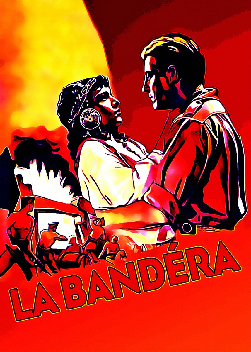 'La Bandera' Poster by Jeffery Anabelle | Displate