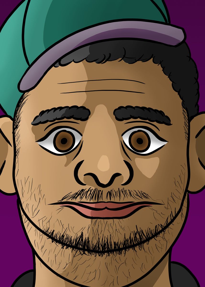 'The Bold Ethan Klein' Poster, picture, metal print, paint by Conor ...