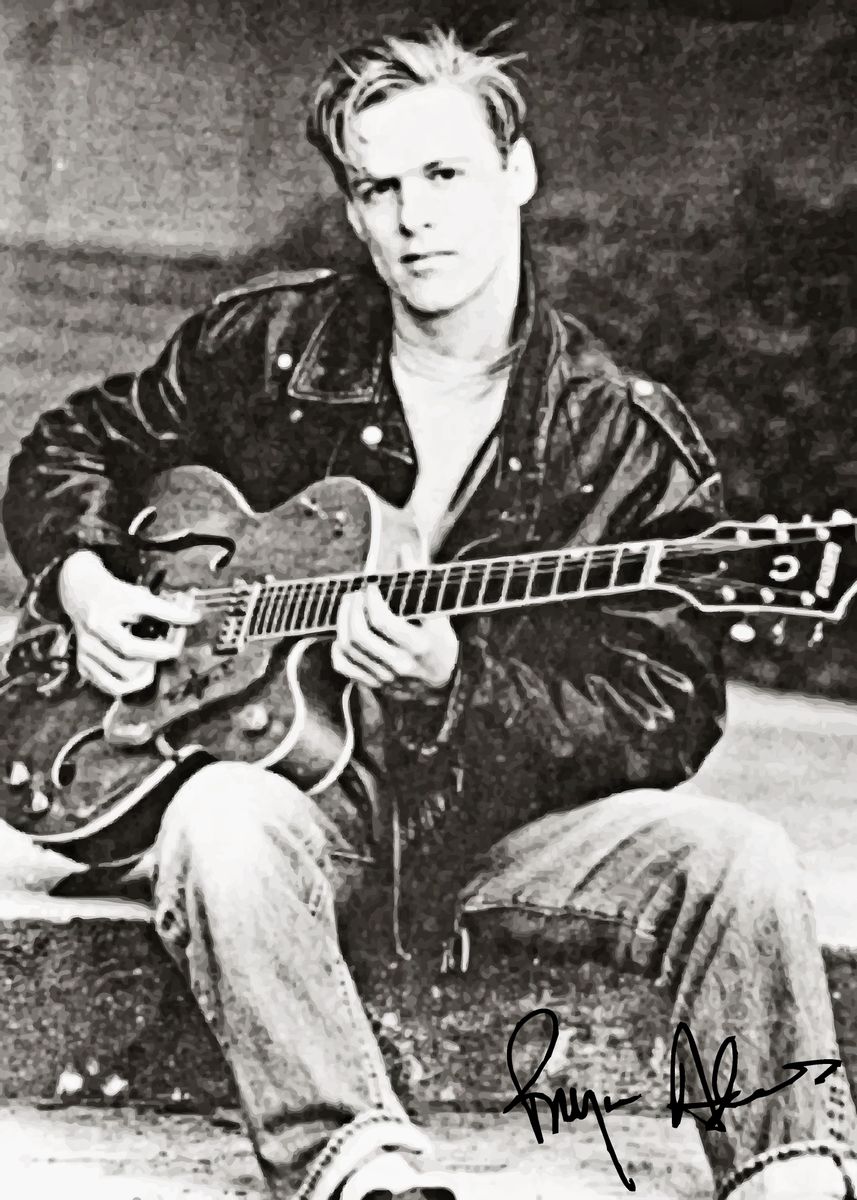 'BRYAN ADAMS' Poster, picture, metal print, paint by Painting Art ...