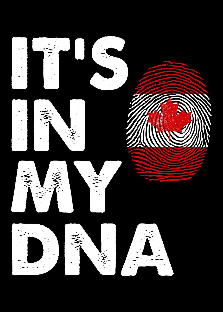 'In my DNA' Poster by Stefanie Herrmann | Displate