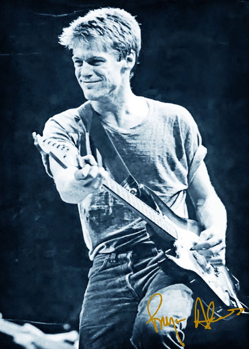'BRYAN ADAMS' Poster, picture, metal print, paint by Painting Art ...