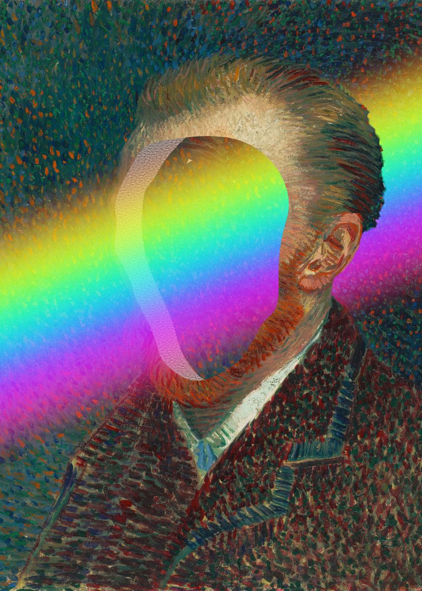 'Rainbow Collection 02' Poster, picture, metal print, paint by Artelele ...