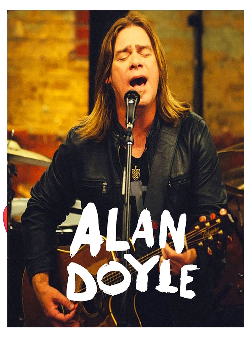 'Bona Alan Doyle Tour 2019 ' Poster, picture, metal print, paint by ...