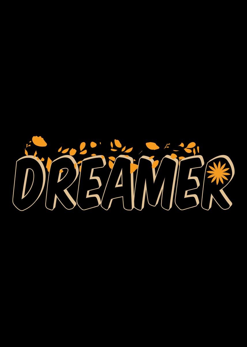 'Dreamer' Poster, picture, metal print, paint by John DonJoe | Displate