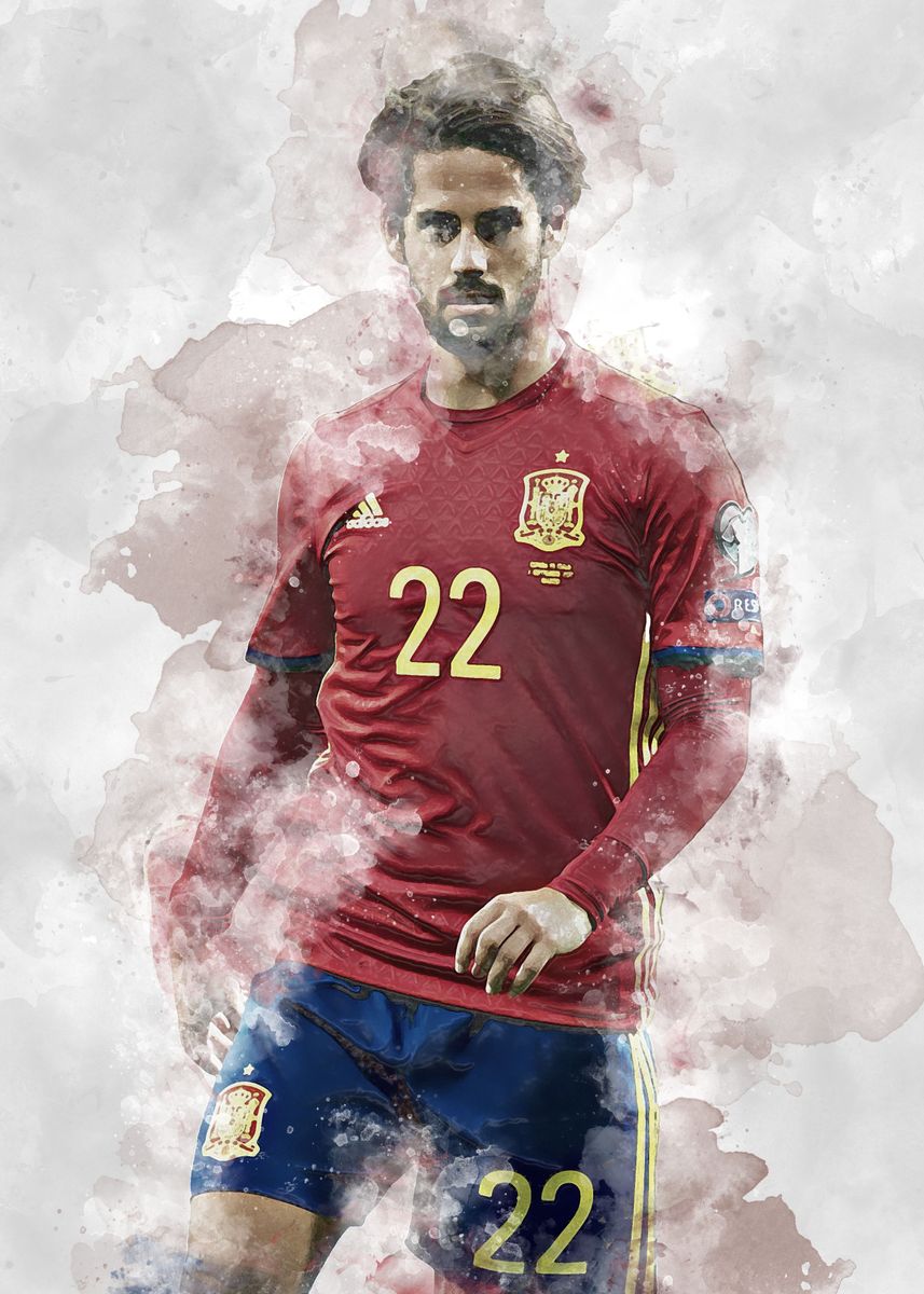 'Isco Disco' Poster, picture, metal print, paint by Anderson Felix ...