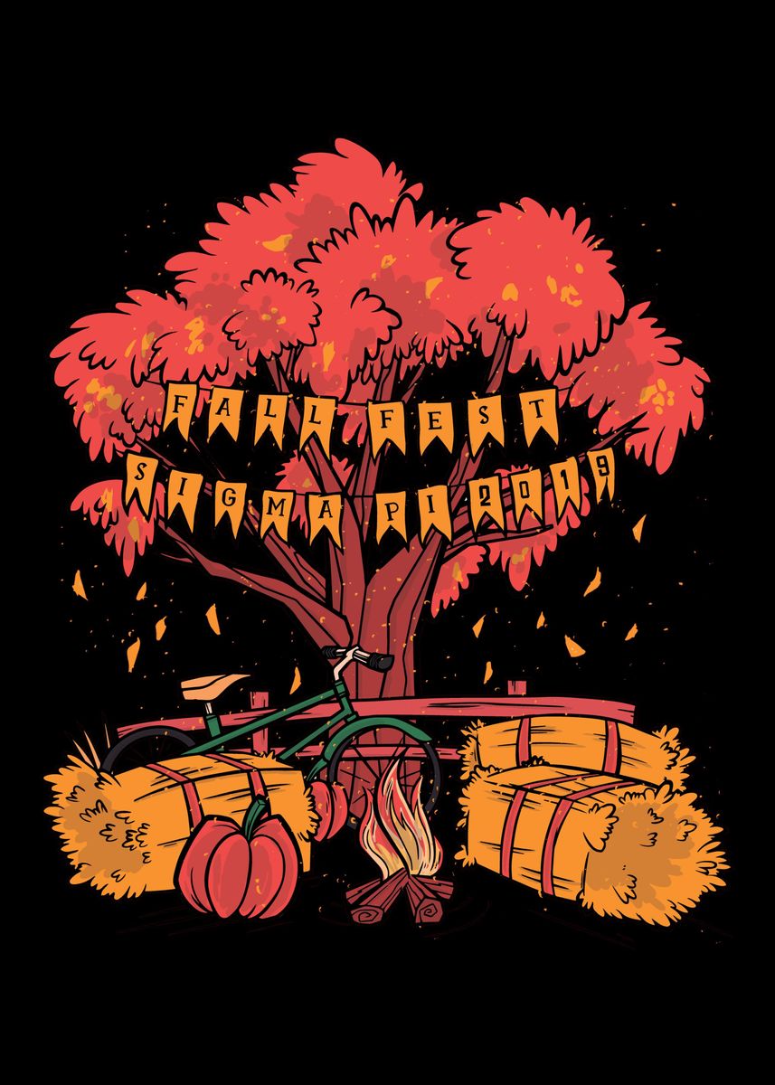 'sigma pi fraternity fall ' Poster by Pirmin | Displate