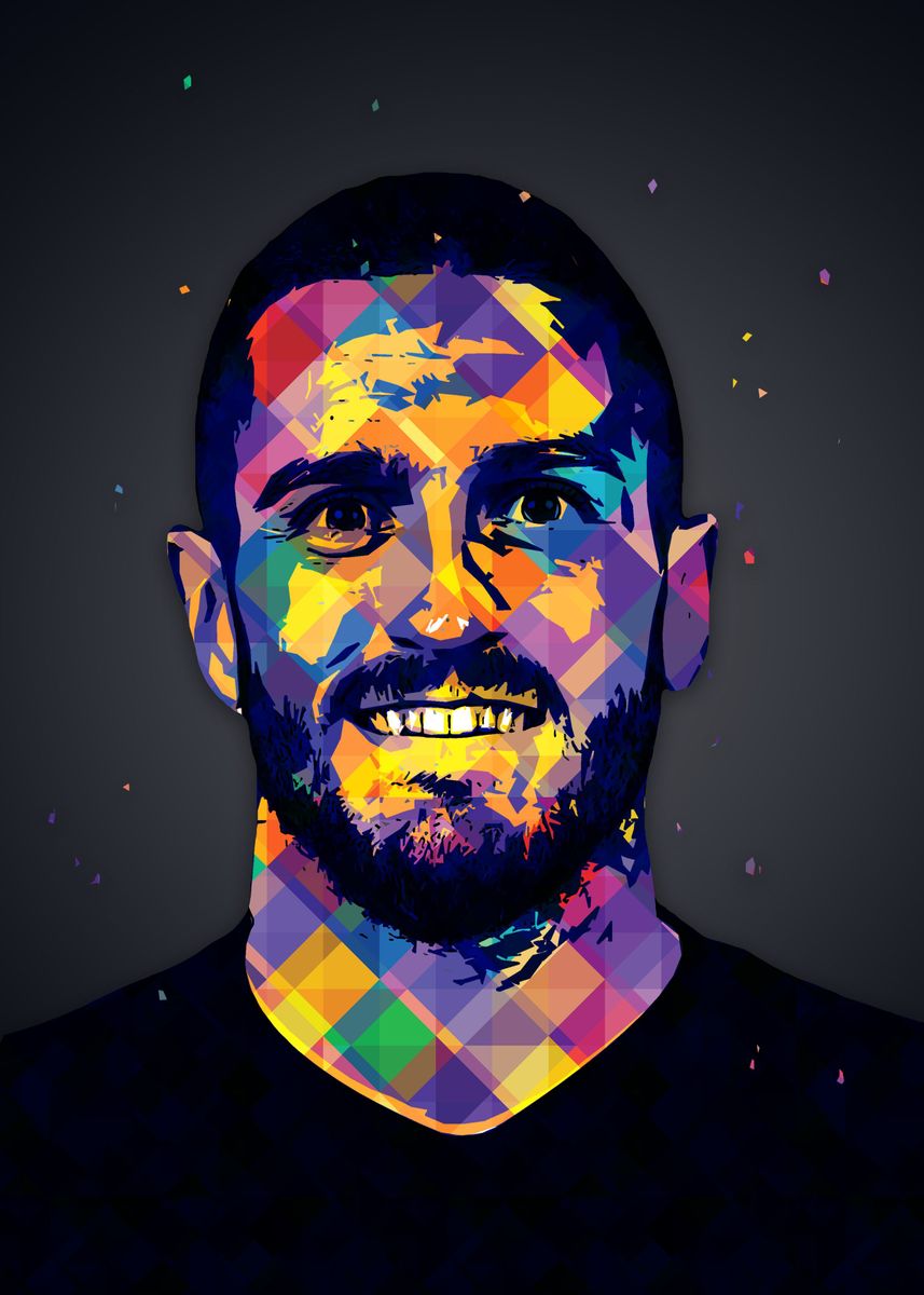 'Koke 6' Poster, picture, metal print, paint by Stephanie Chang | Displate