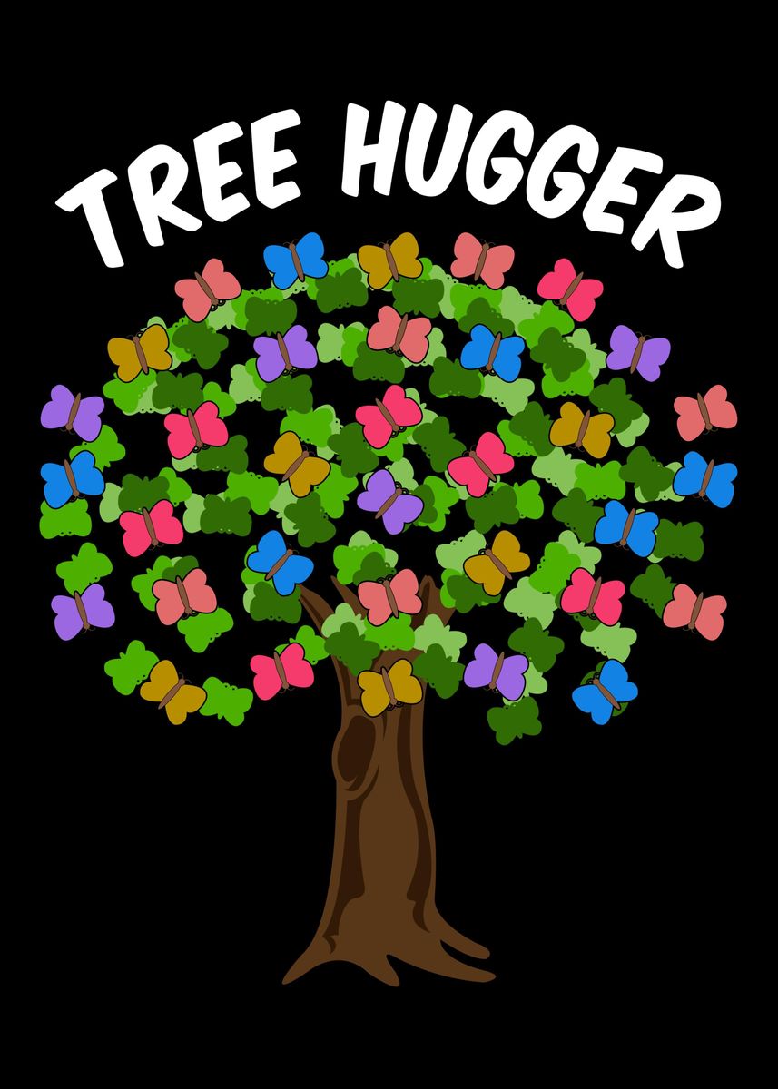 'The Hugger' Poster, picture, metal print, paint by John DonJoe | Displate