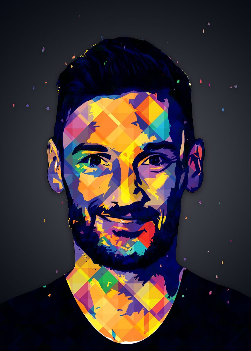 'Hugo Lloris 1' Poster by Dang Thanh Huy | Displate