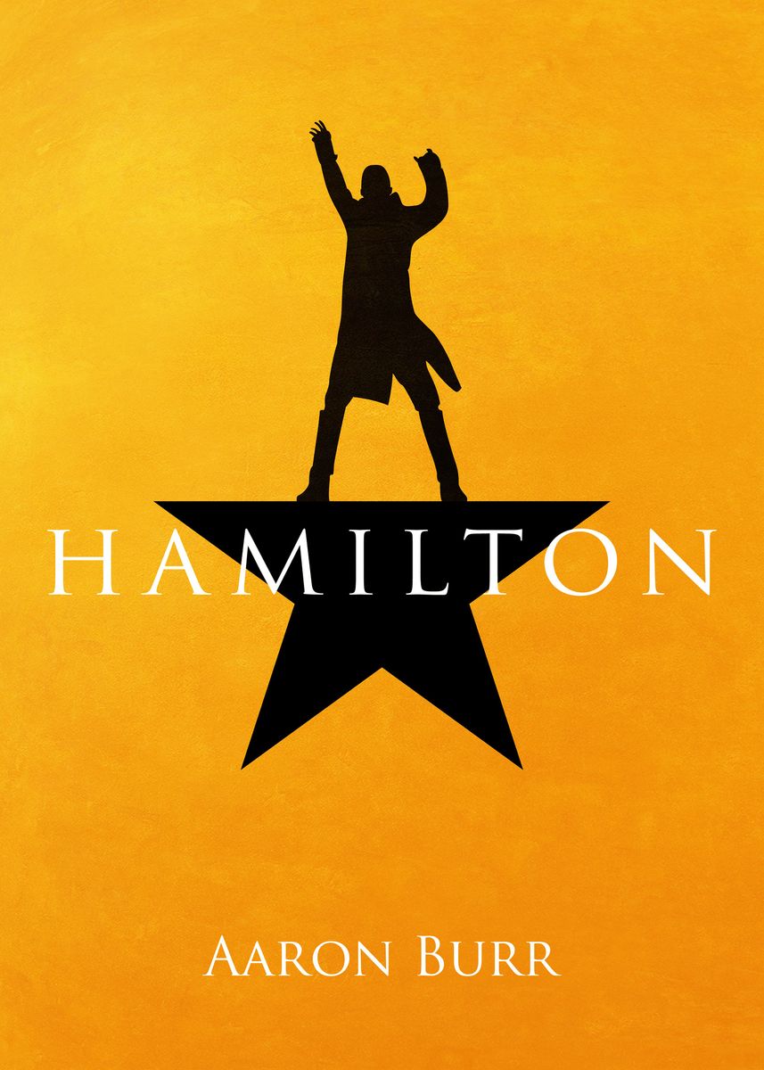 'Aaron Burr' Poster, picture, metal print, paint by BAKKO | Displate