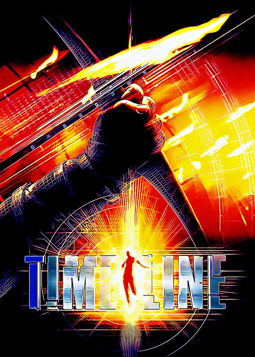 'Timeline 1' Poster, picture, metal print, paint by Elisa Woodard ...