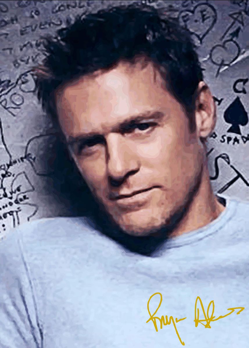 'BRYAN ADAMS' Poster, picture, metal print, paint by Painting Art ...