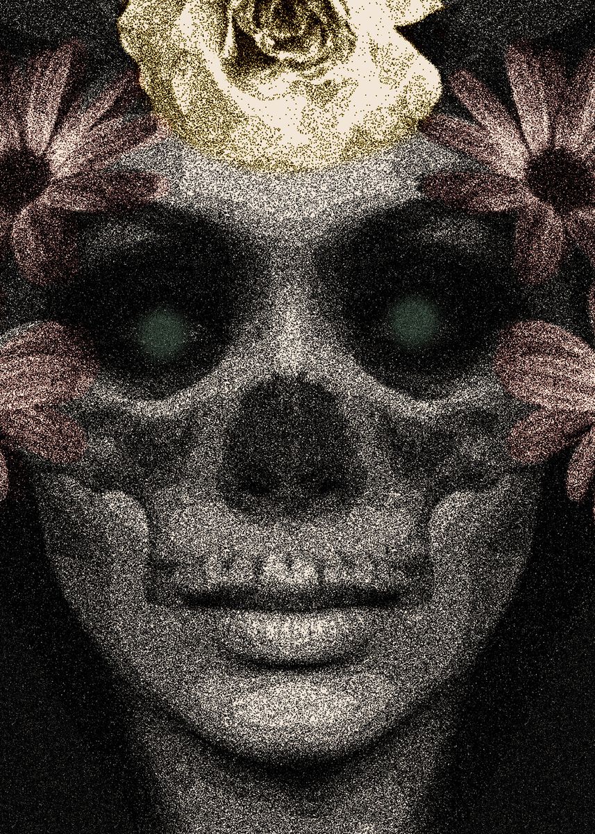 'Cosmic Tales Lady Death' Poster, picture, metal print, paint by ...