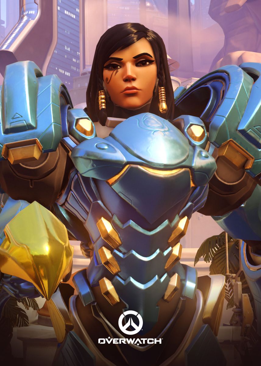 'Pharah' Poster, picture, metal print, paint by Overwatch | Displate