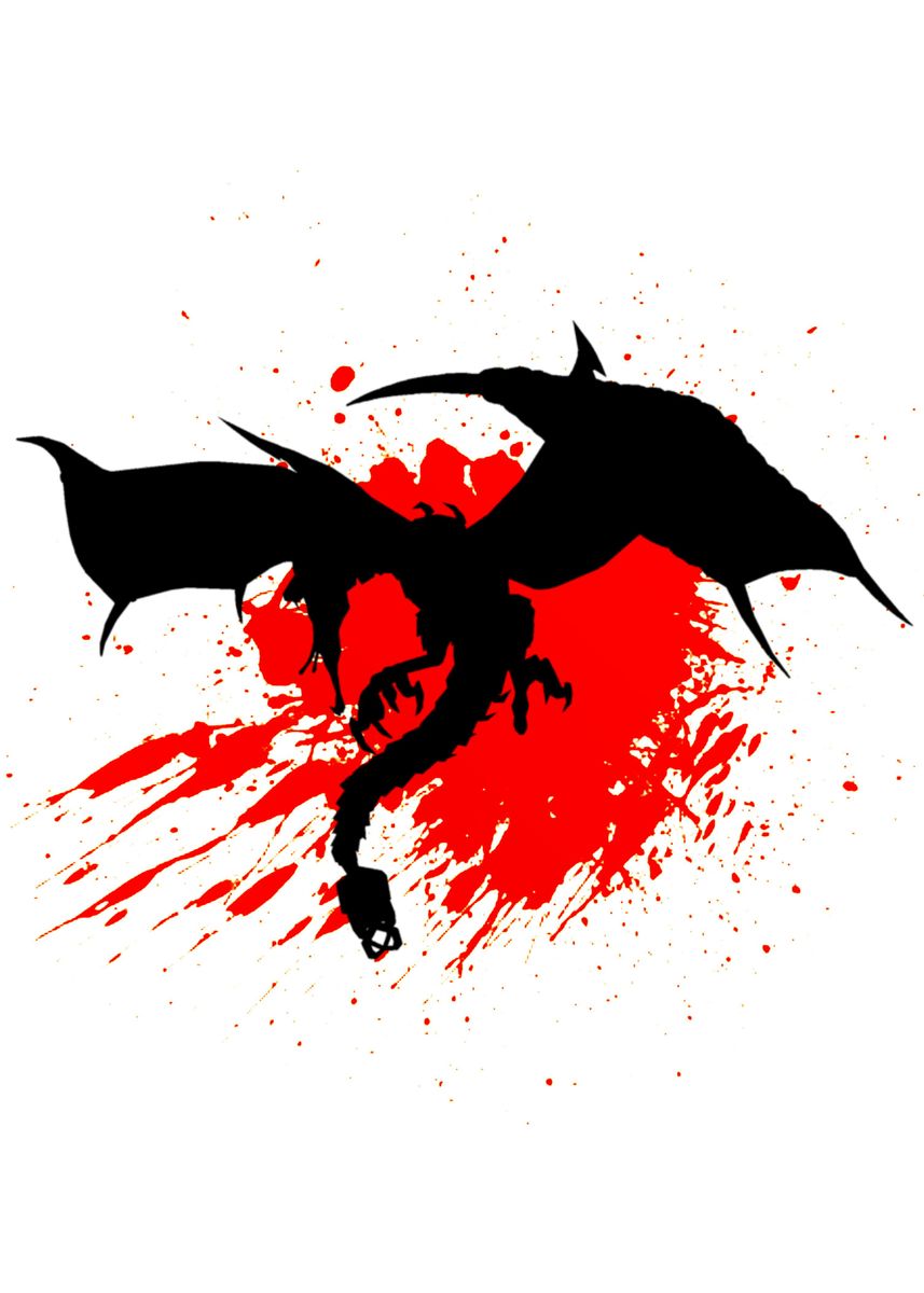 'dragon 8' Poster, picture, metal print, paint by iwak ayam | Displate