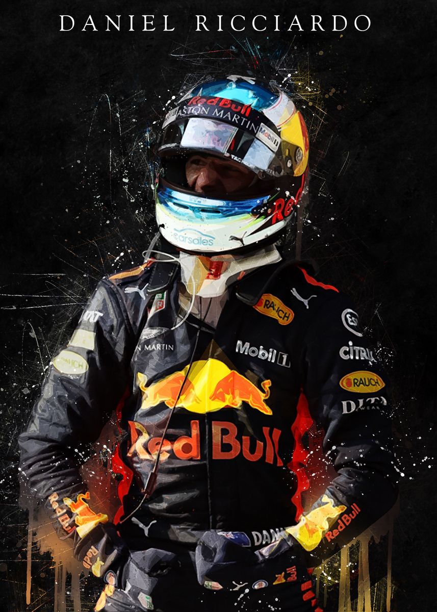 'Daniel Ricciardo ' Poster by PADA GROUP | Displate