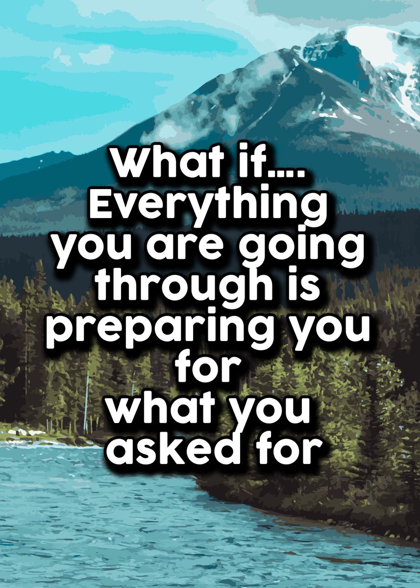 'Motivational Quotes 184' Poster, picture, metal print, paint by ...