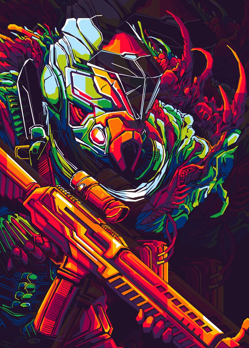 'HyperBeast WPAP' Poster, picture, metal print, paint by adul std ...