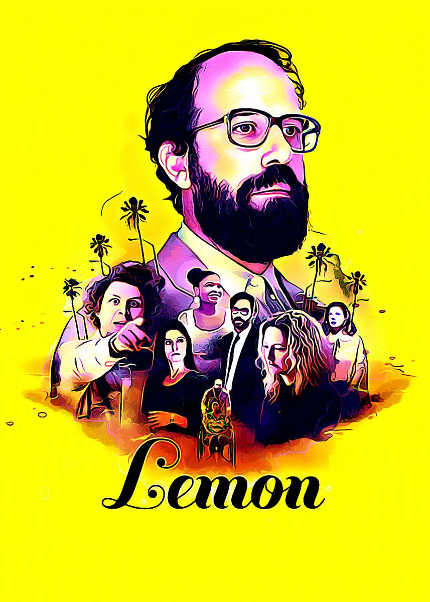 'Lemon' Poster, picture, metal print, paint by Katerina Lim | Displate