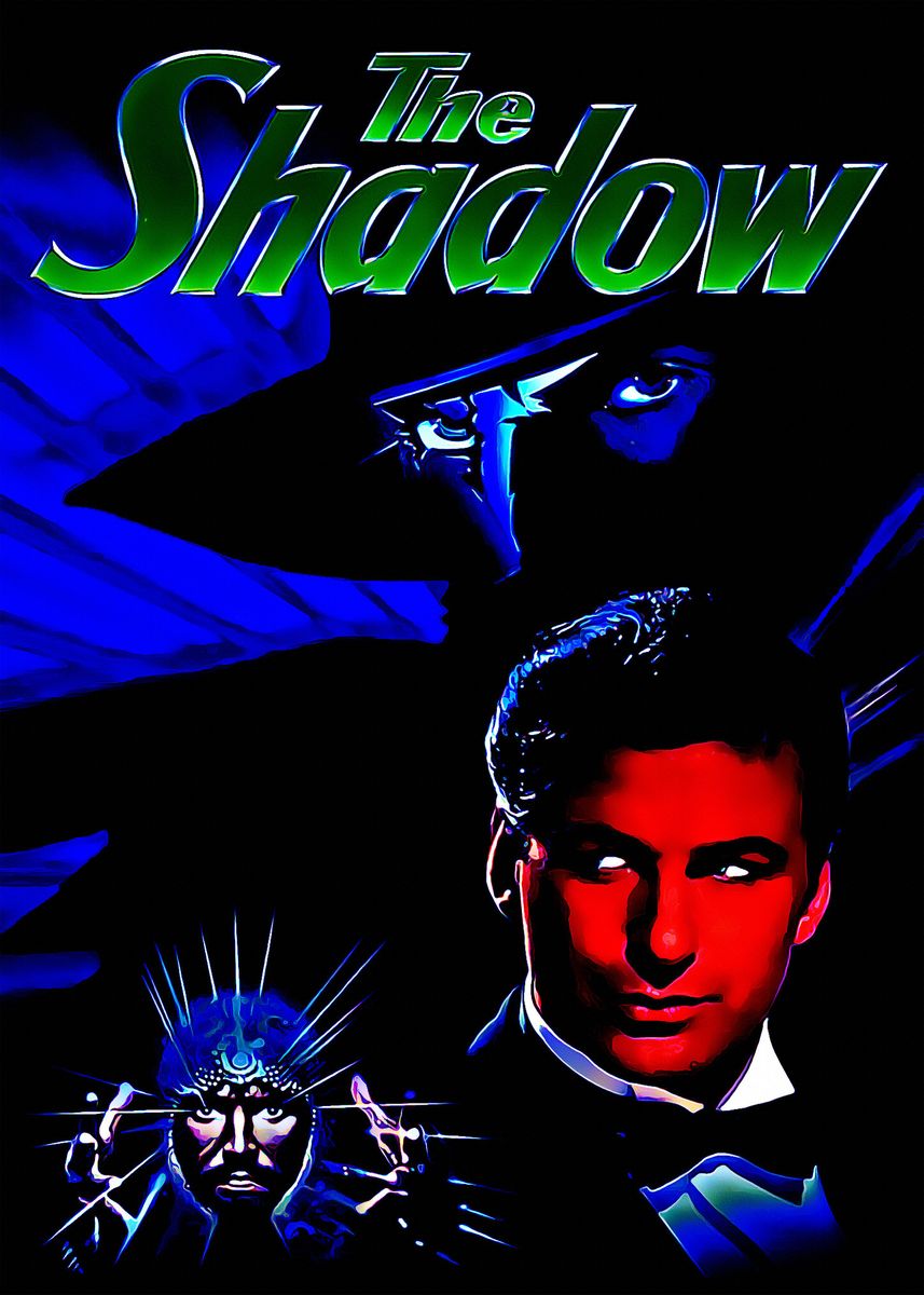 'The Shadow' Poster, picture, metal print, paint by Jeffery Anabelle ...