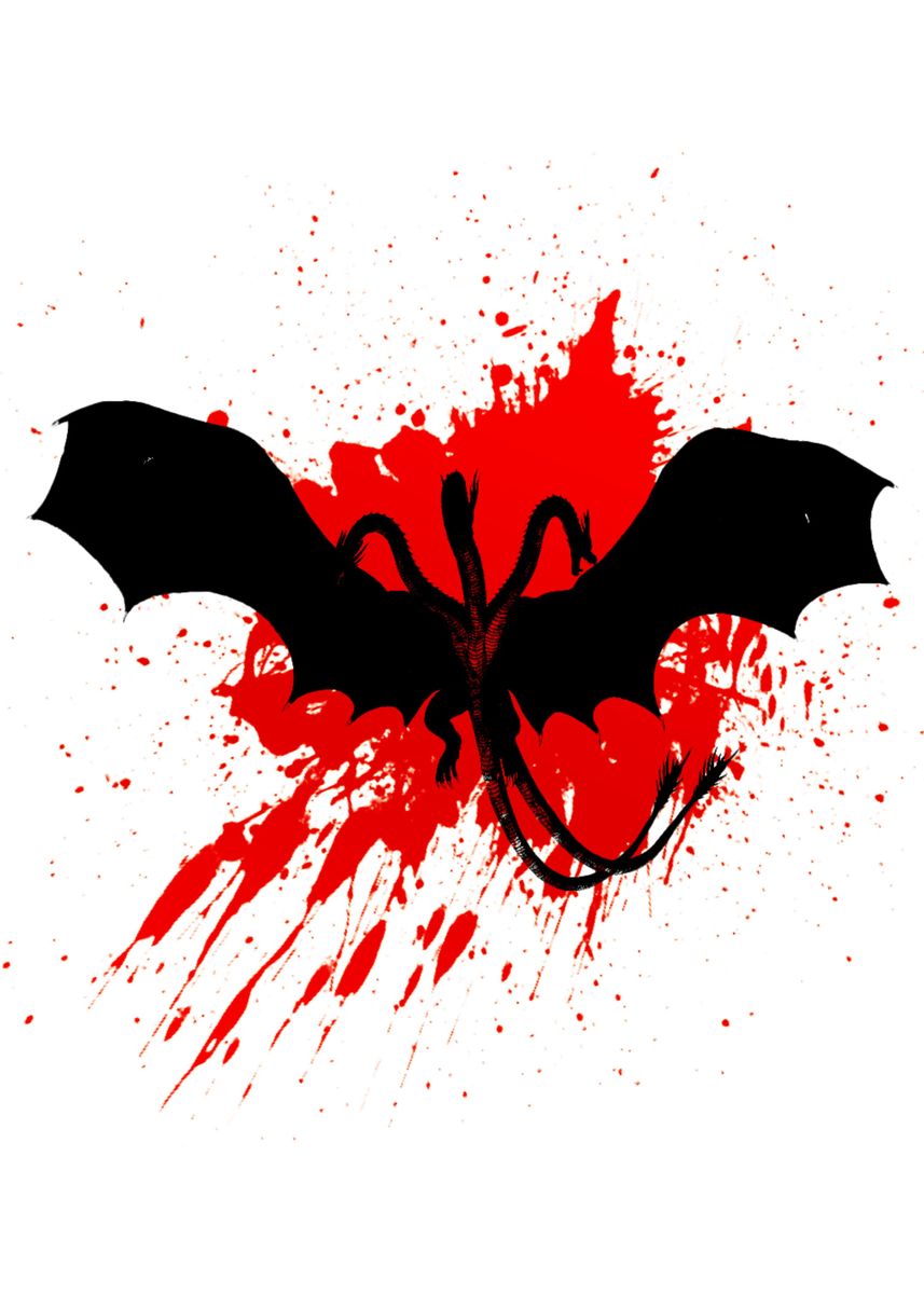 'dragon 3' Poster, picture, metal print, paint by iwak ayam | Displate