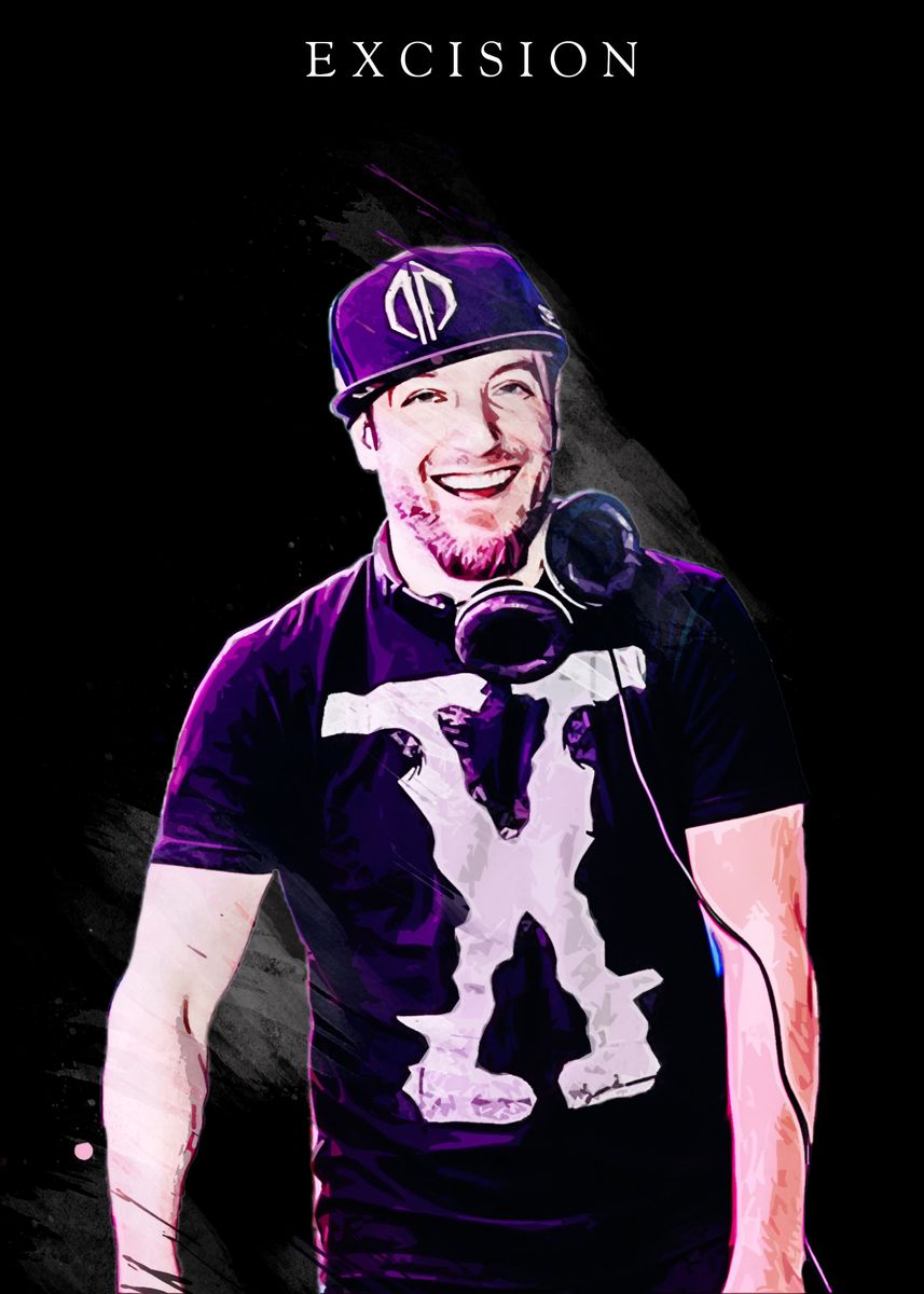 'Excision' Poster, picture, metal print, paint by MDA STUDIO | Displate