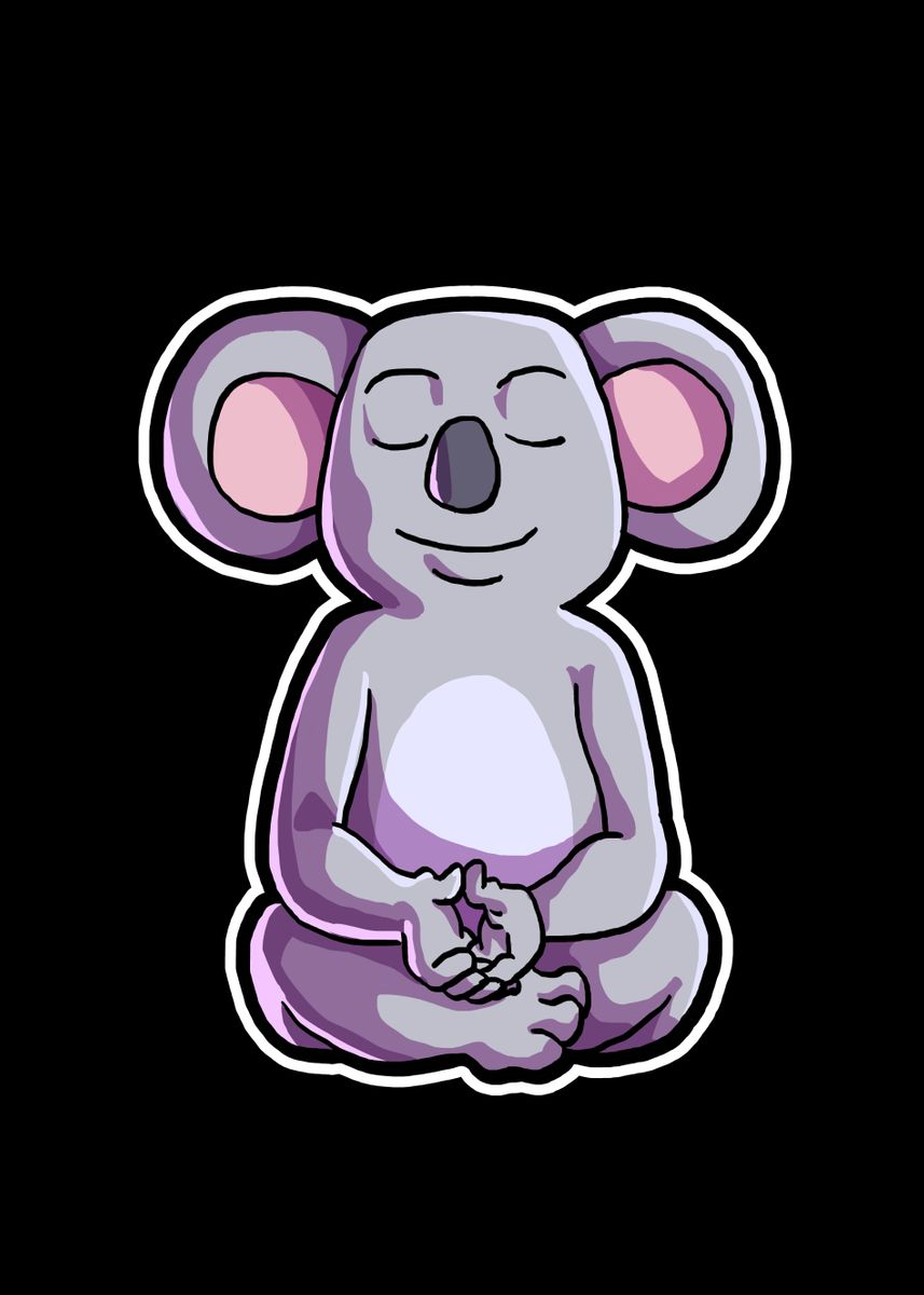 'Koala Lovers' Poster by Alexander Roose | Displate