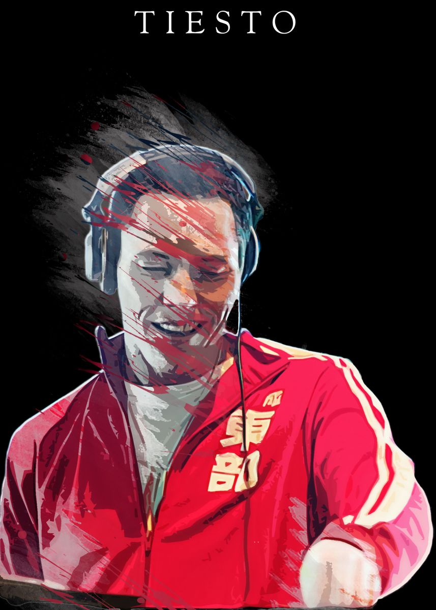 'Tiesto' Poster by MDA STUDIO | Displate