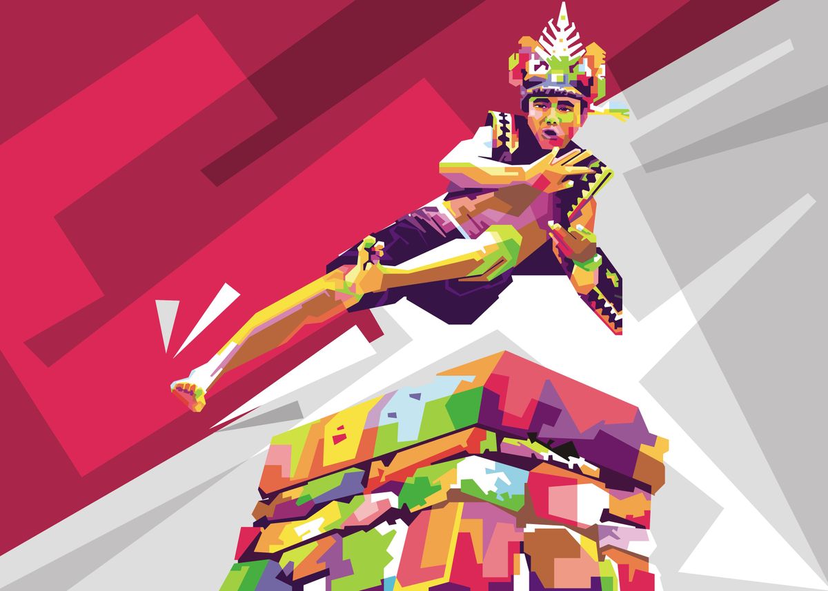 'Cultural Tradition Fahombo' Poster by Limada Iqbal | Displate