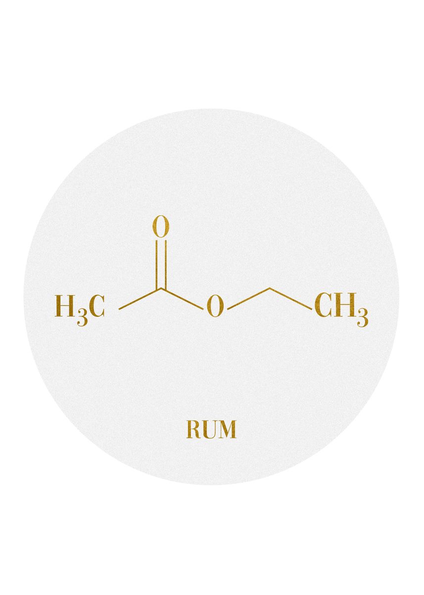 'Rum Formula' Poster, picture, metal print, paint by Giovanni ...
