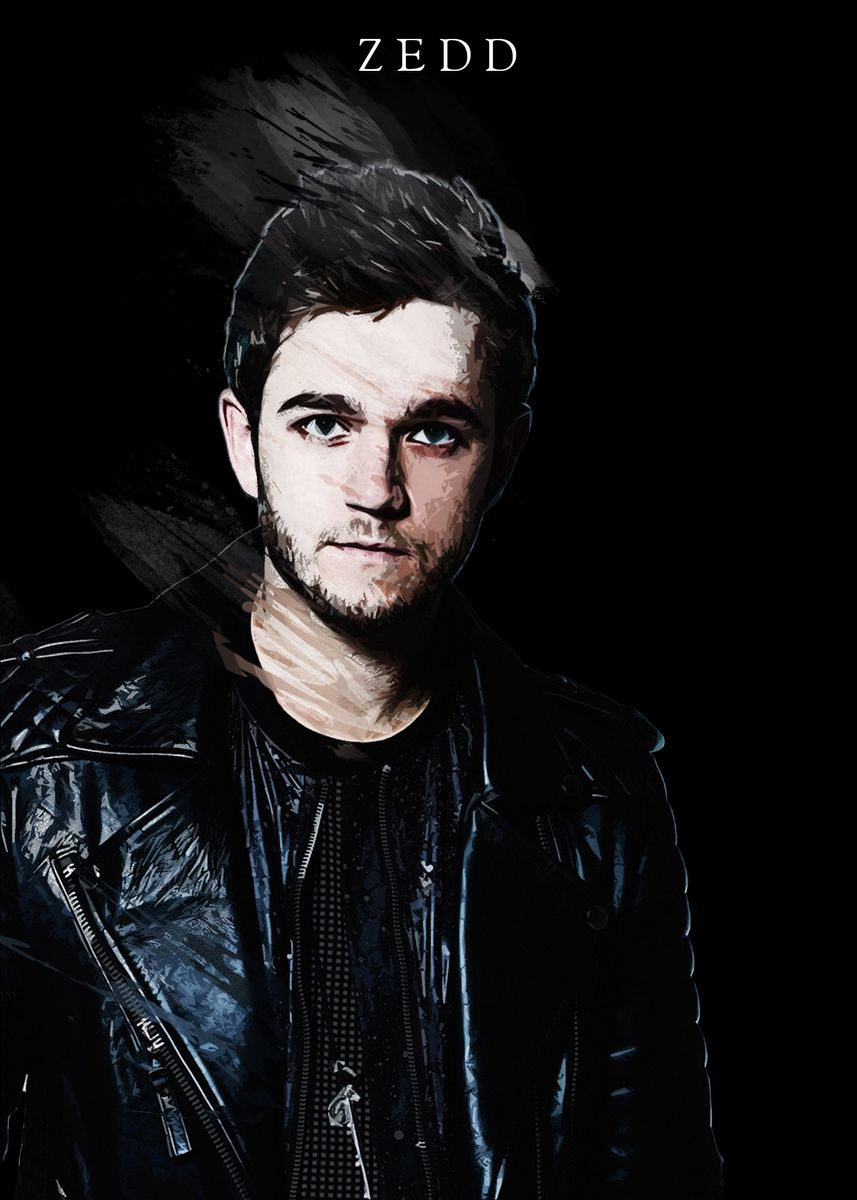 'Zedd ' Poster, picture, metal print, paint by MDA STUDIO | Displate