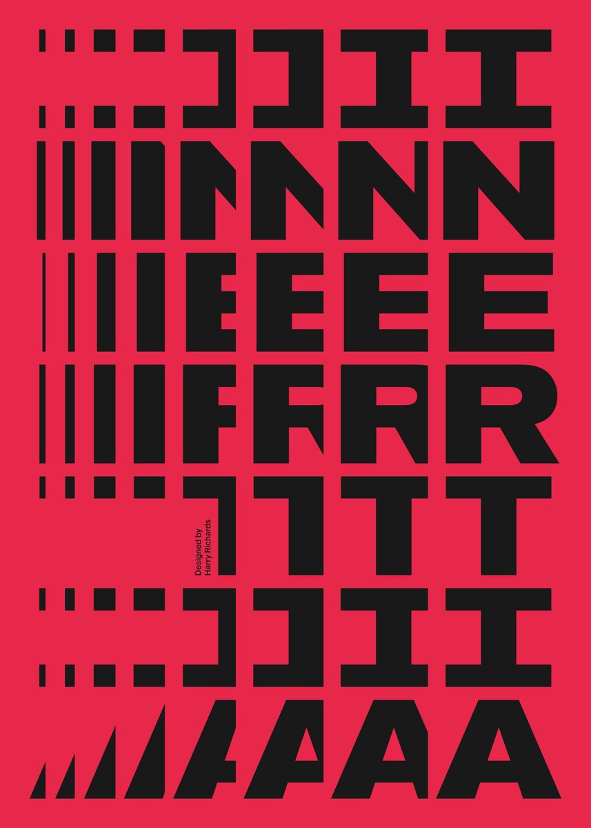 'Inertia' Poster, picture, metal print, paint by Harry Richards | Displate