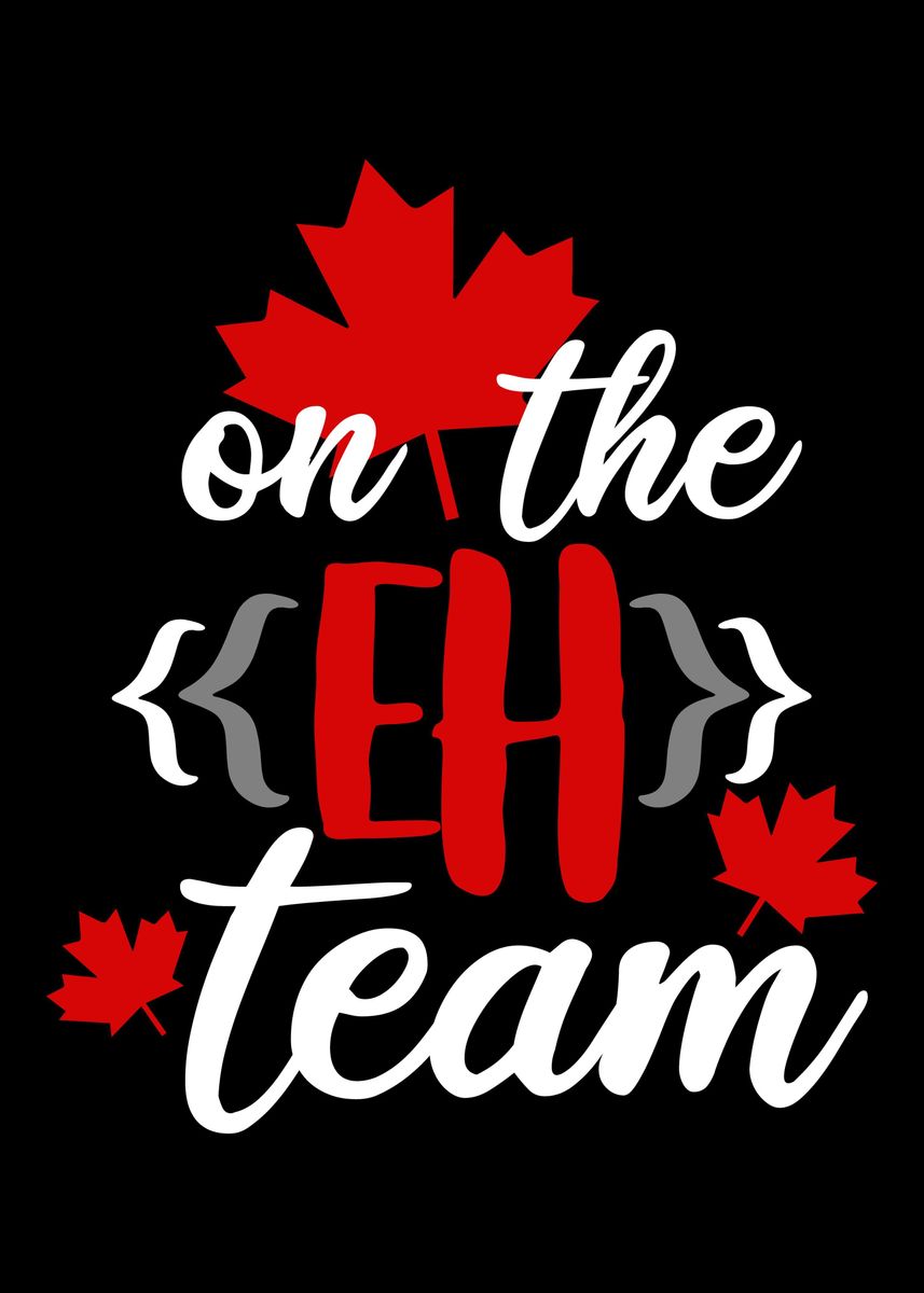 'Eh team' Poster by Stefanie Herrmann | Displate